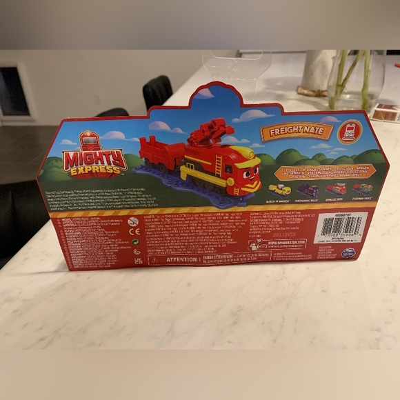 Spin Master | Toys | Netflix Mighty Express Freight Nate Push And Go ...
